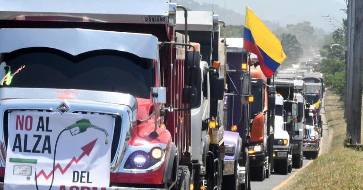 Camioneros anuncian paro el 16 de junio por inseguridad vial